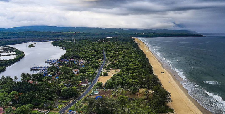 This is one of the few places in Goa where the river meets the sea - ItsGoa
